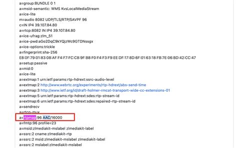 通过webrtc去zlm拉流的时候，zlm支持aac的音频格式转发吗（webrtc已经支持aac了） · issue 2567 · zlmediakit zlmediakit · github