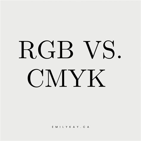 Emily Rgb Vs Cmyk 👉rgb Red Green And Blue Your Computer Screen Shows Colour In Images Text