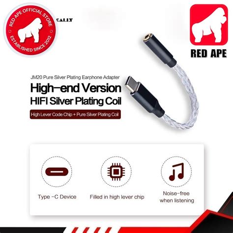 Jcally Jm20 Dongle Dac And Amplifier Cirrus Logic Cs43131 Dac For 3 5mm Female To Type C