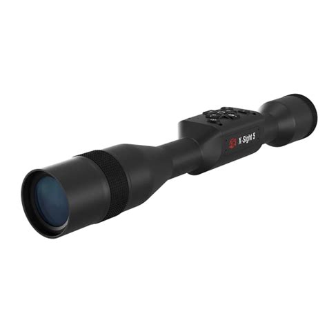 Atn X Sight 5 Ultra Hd 4k Smart Day And Night Vision Rifle Scope 5 25x