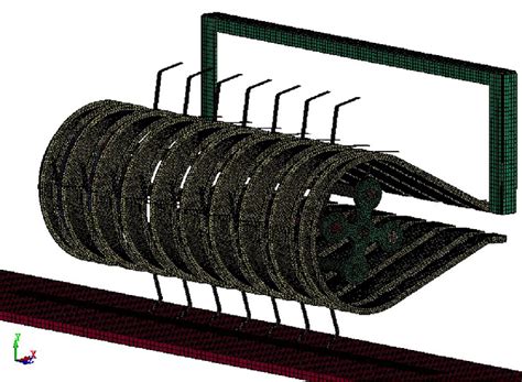 Finite Element Model Of Picking System Download Scientific Diagram