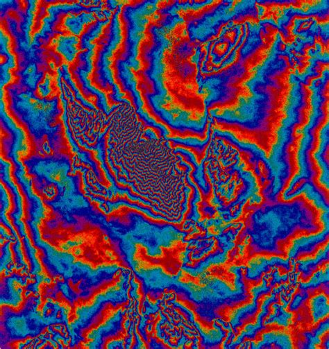 Sar Interferogram Of The Area Shown In Figure 8 Interferometric Phase Download Scientific
