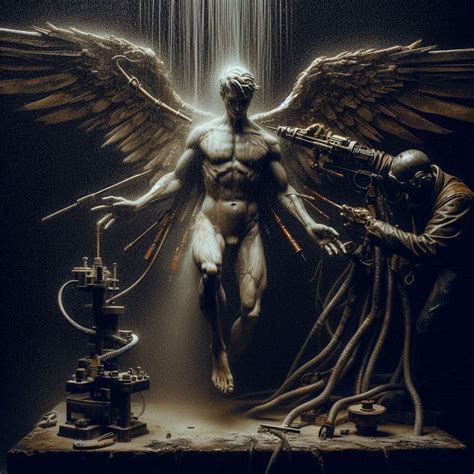 Download Fallen Angel Angel Sculpture Royalty Free Stock