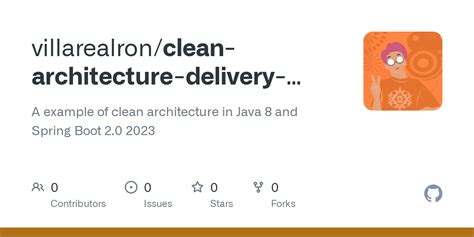 Github Villarealronclean Architecture Delivery Exampleronn A Example Of Clean Architecture