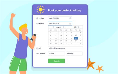 date picker form widgets jotform