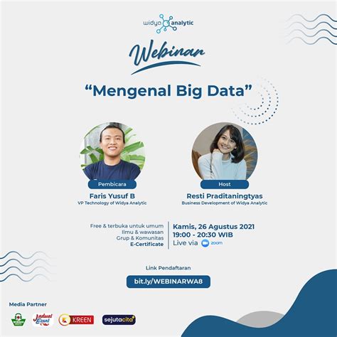Webinar Mengenal Big Data Jadwal Event Info Pameran Acara And Promo Terbaru