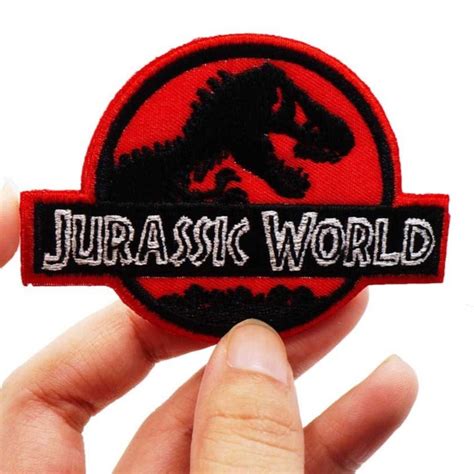 Jurassic World Embroidered Patches Little Patch Co
