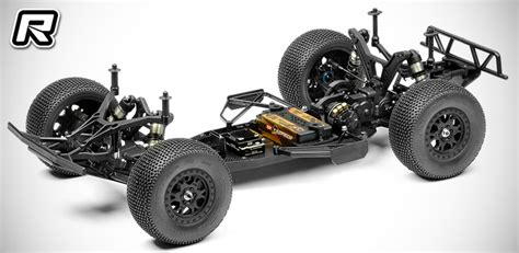 Red RC Xray SCX Th Short Course Wd Chassis