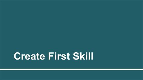 Create First Skill Part 04 Create Custom Alexa Skill Using Aws