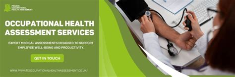 Private Occupational Health Assessment Medical Assessments For