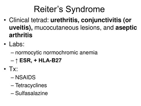 Ppt Rheumatology Review Powerpoint Presentation Free Download Id