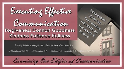 Execution Of Communication