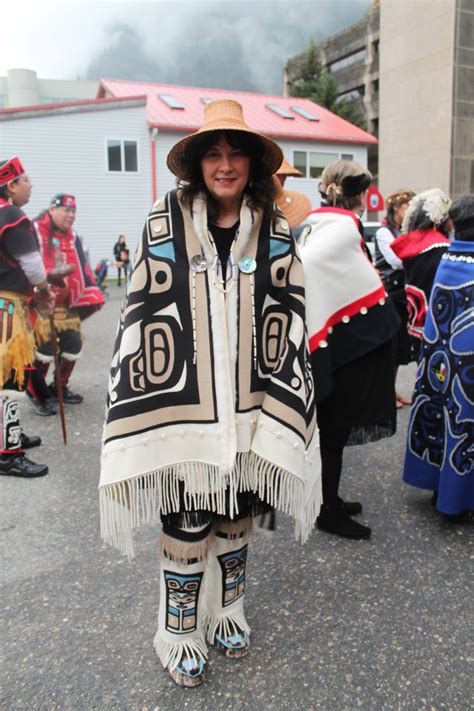Find Information About Pendleton At A Traditional Chilkat Robe In