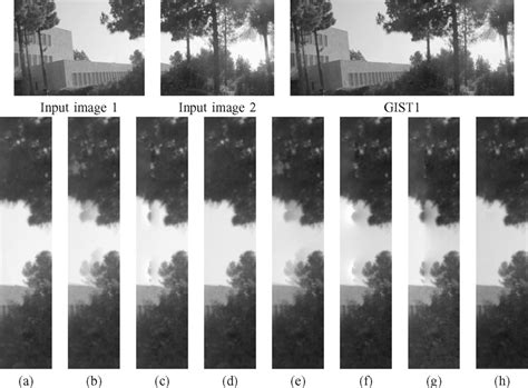 Comparison Between Various Image Stitching Methods On The Top Are The