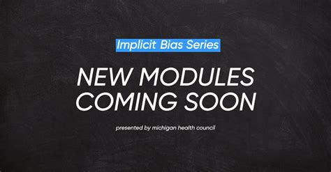Implicit Bias Series To Add Modules On Body Size Bias And Gender Bias