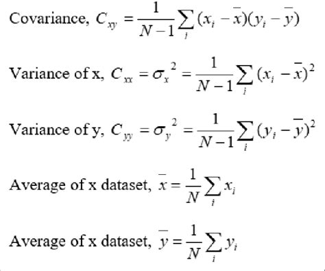 The Expansion Of Pearsons Correlation Formula Download Scientific