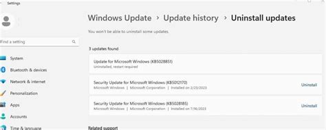 How To Roll Back Windows Update Or Feature Updates Windows 11
