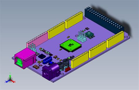 端子扩展板mega 2560 step 模型图纸下载 懒石网