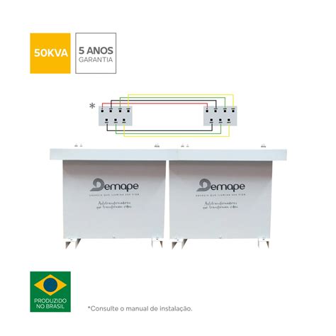 Transformador 50 Kva Trifásico Demape