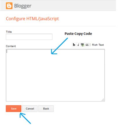 How To Add Html Code In Blogger Template Beginners Guide