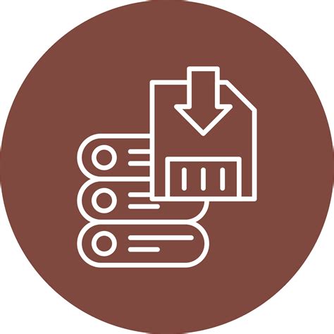 Save Data Line Multi Circle Icon Vector Art At Vecteezy