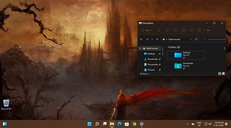 Windows 11 Glass Theme With Everforest