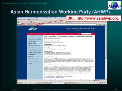 Ppt International Medical Device Regulatory Harmonization Reality Or