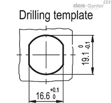 CM Compression Latches With Key Type Knob Without Tranversal Hole