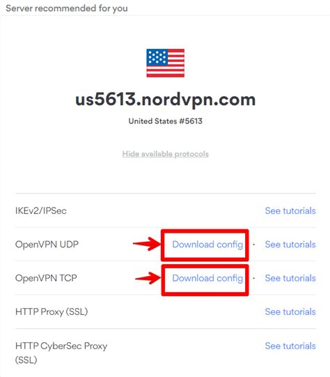 how to download nordvpn config files 2025