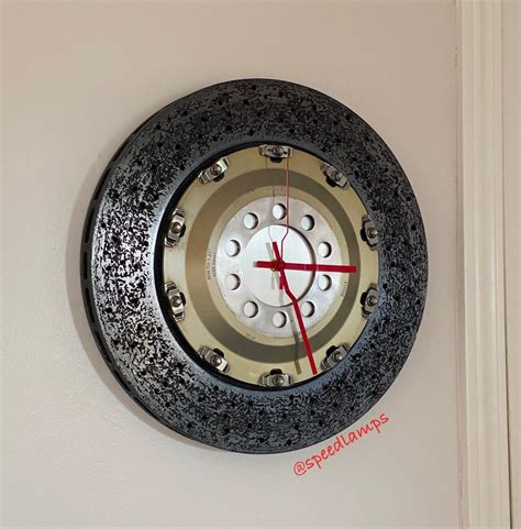 Carbon Fiber Brake Rotor Clock Brembo Ferrari Exotic Lamborghini