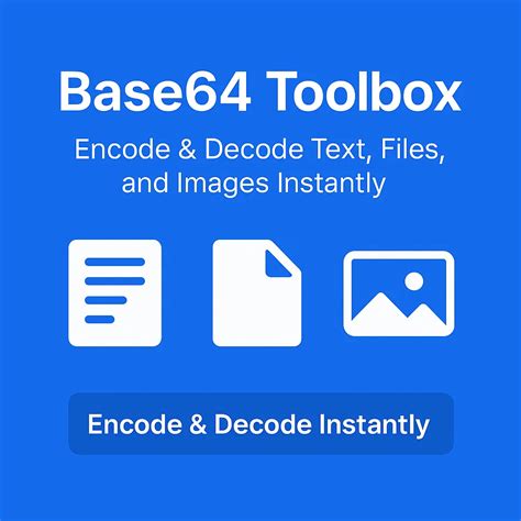 base64 toolbox online base64 encoder and decoder