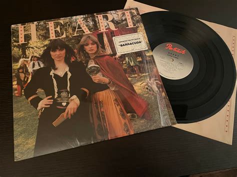 Heart Little Queen Orig 1977 Portrait Lp In Shrink