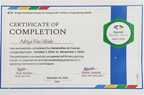 generative ai course aditya ubale