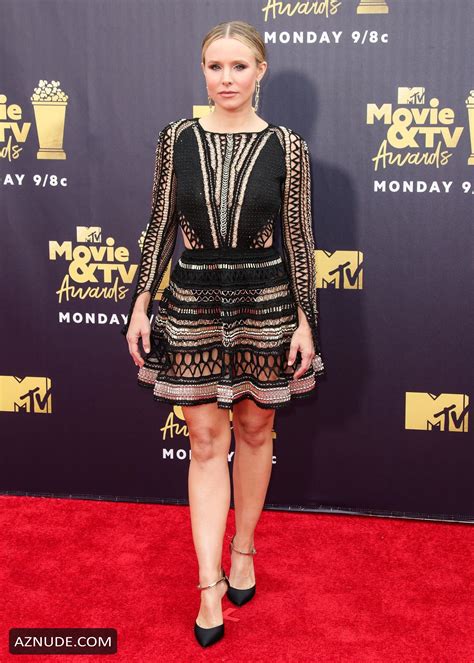 Kristen Bell Attends The Mtv Movie And Tv Awards 2018 Aznude