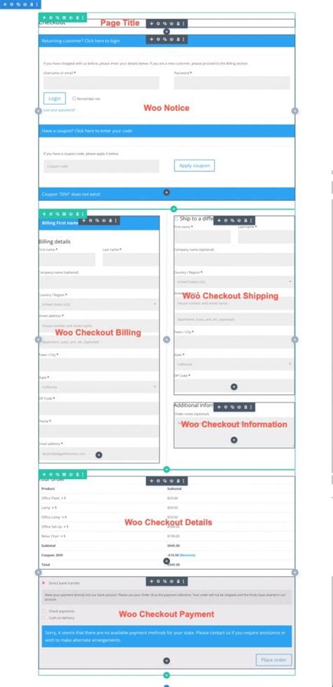 How To Create A Woocommerce Checkout Page Template With Divi