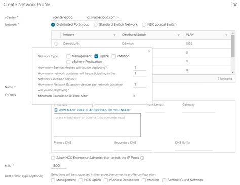 Configure Vmware Hcx With Oracle Cloud Vmware Solution