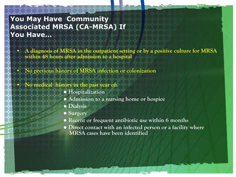 Ppt Community Associated Mrsa Powerpoint Presentation Free Download Id 1815791