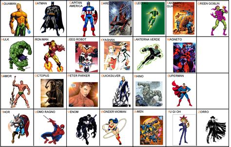 Tombola Dei Supereroi