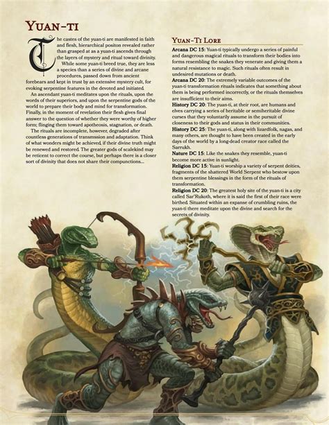 Dnd Yuan Ti Artofit