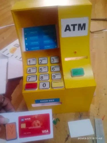 Atm Machine Working Model In Bengaluru Id 2854693535462