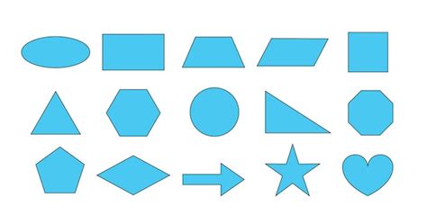 Premium Vector Geometric Shape Icon For Mathematic Vector Illustration