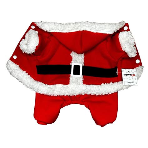 თოვლის ბაბუის წითელი კომბინიზონი Petsup