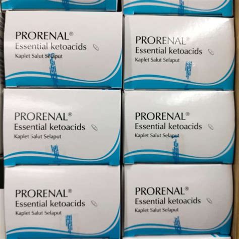 Jual Prorenal Essential Ketoacids Harga Perbox Suplemen Kese