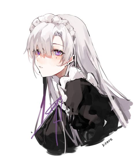 Kitere Original Silver Hair Absurdres Bad Id Bad Pixiv Id