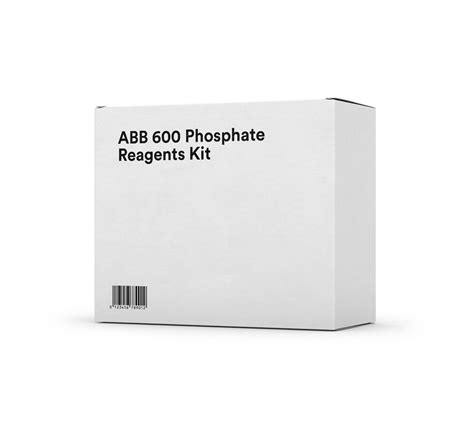 Abb 600 Phosphate Reagents Kit Pma Pre Pack