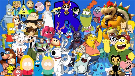 My Favorite Letter B Characters Remastered By Kaydendoesart On Deviantart