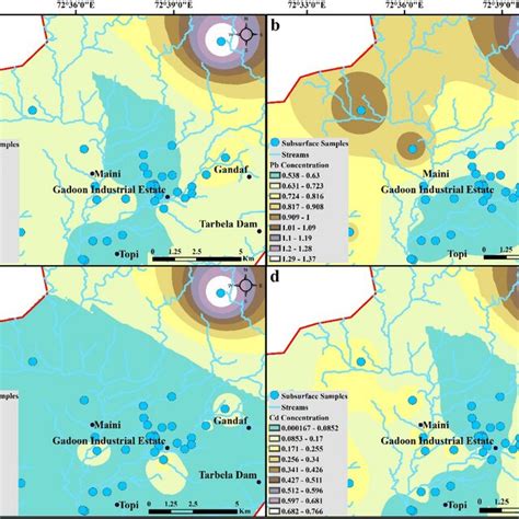 Spatial And Temporal Distribution Of Heavy Metals Concentration Of Download Scientific Diagram