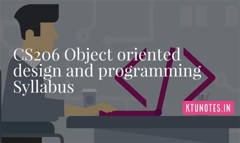 Cs206 Object Oriented Design And Programming Syllabus