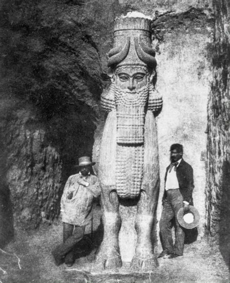 Archaeology On Instagram The Lamassu Is A Mythical Creature Present