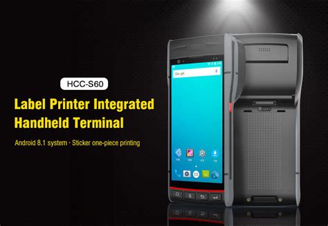 Android PDA D Barcode Scanner Handheld With Terminal Built In Printer PDA Hcc S China PDA